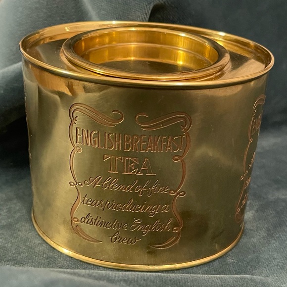 Hosley | Accents | Hosley Brass Tea Caddyvintage Made In India English ...